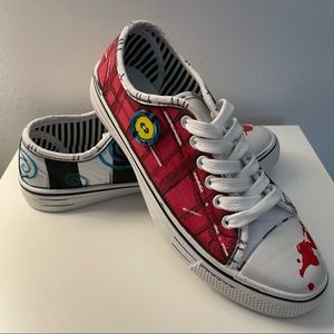 Shoes | Custom Hand Painted Borderlands Mad Moxxi Converse Style ...